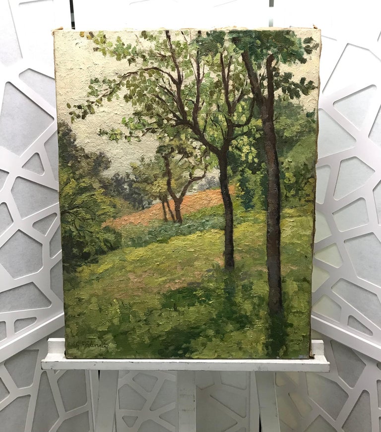 Gustave Francois (Barraud) - Across the field For Sale at 1stDibs