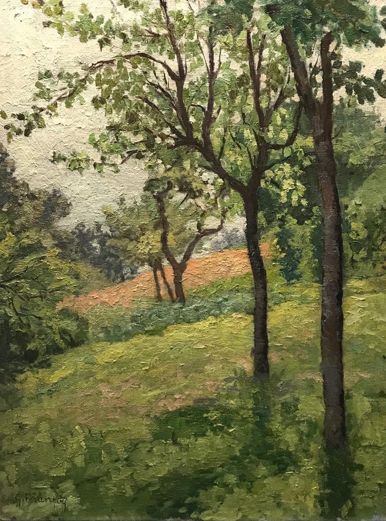 Gustave Francois (Barraud) - Across the field For Sale at 1stDibs