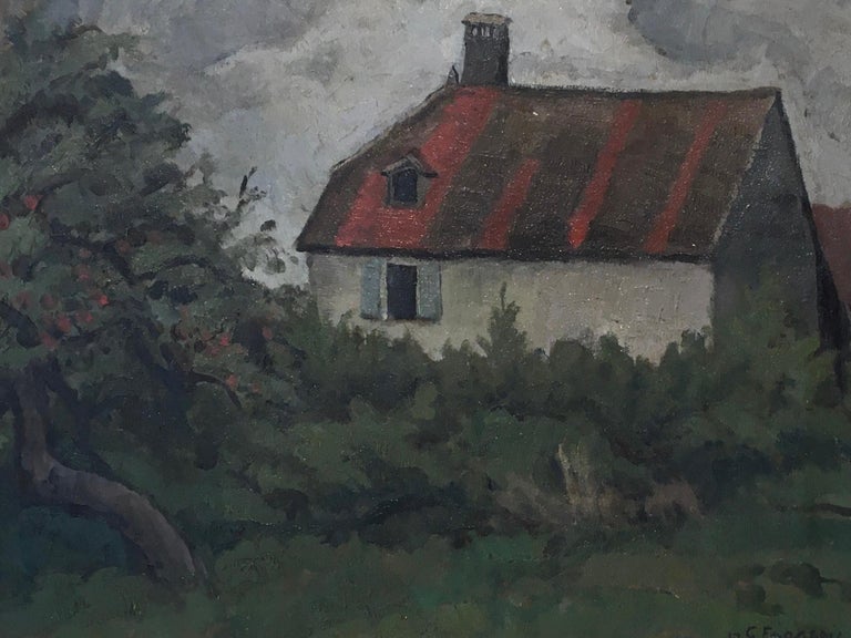Gustave Francois (Barraud) - Rainy sunday For Sale at 1stDibs
