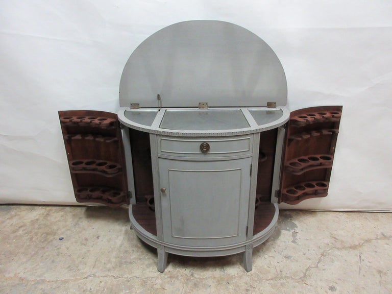 Gustavian Barrel Front Bar at 1stDibs