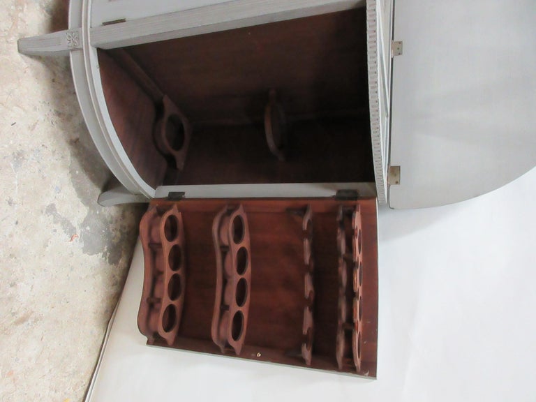 Gustavian Barrel Front Bar at 1stDibs