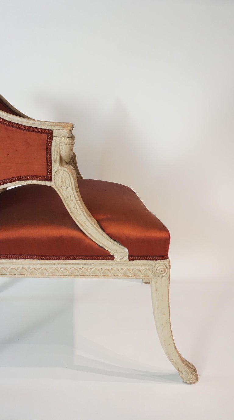 Gustavian Chairs by Swedish Royal Court Chair-Maker Ephraim Ståhl ...
