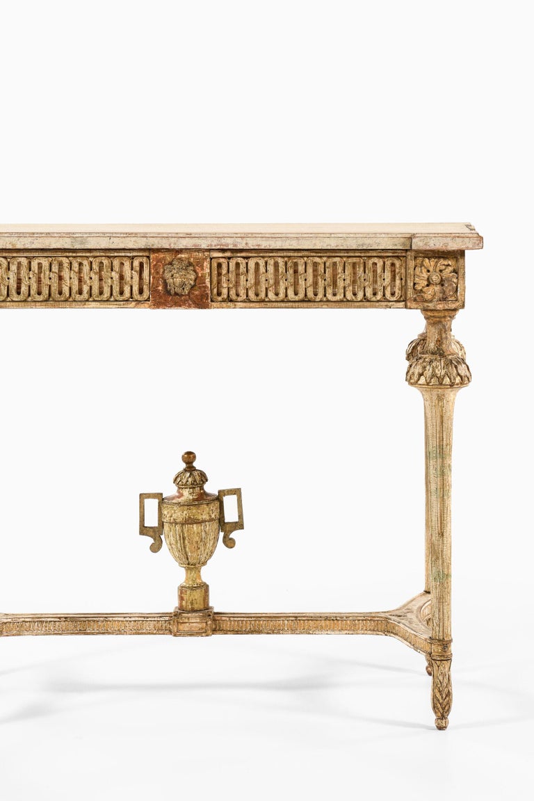 Gustavian Console Table Produced in Sweden, Probably in Stockholm For ...