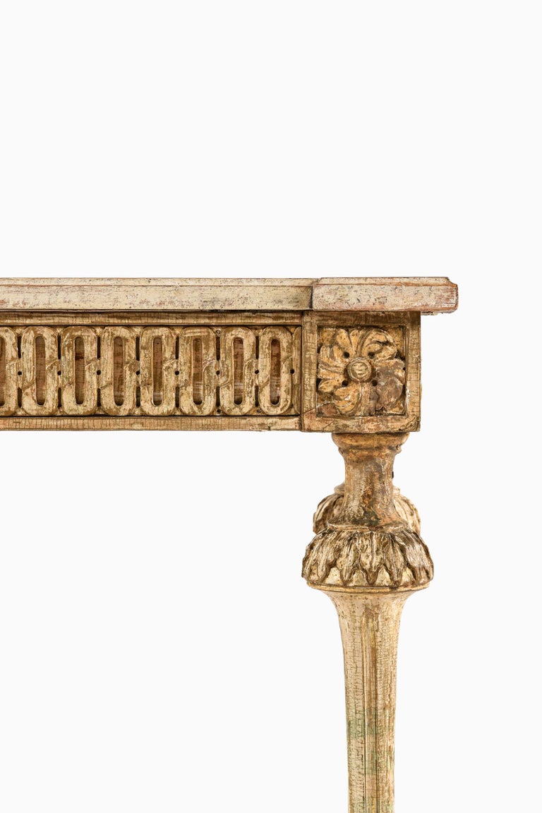 Gustavian Console Table Produced in Sweden, Probably in Stockholm For ...