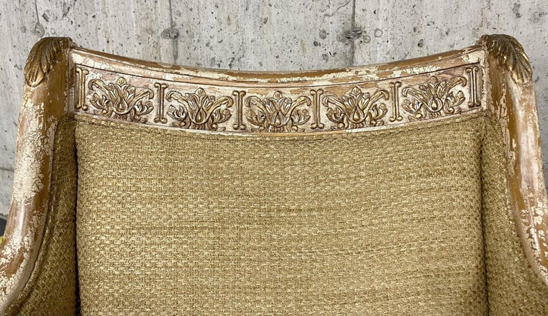 Gustavian, Italian Renaissance Style Distressed Paint, Sofa Set, Settee ...