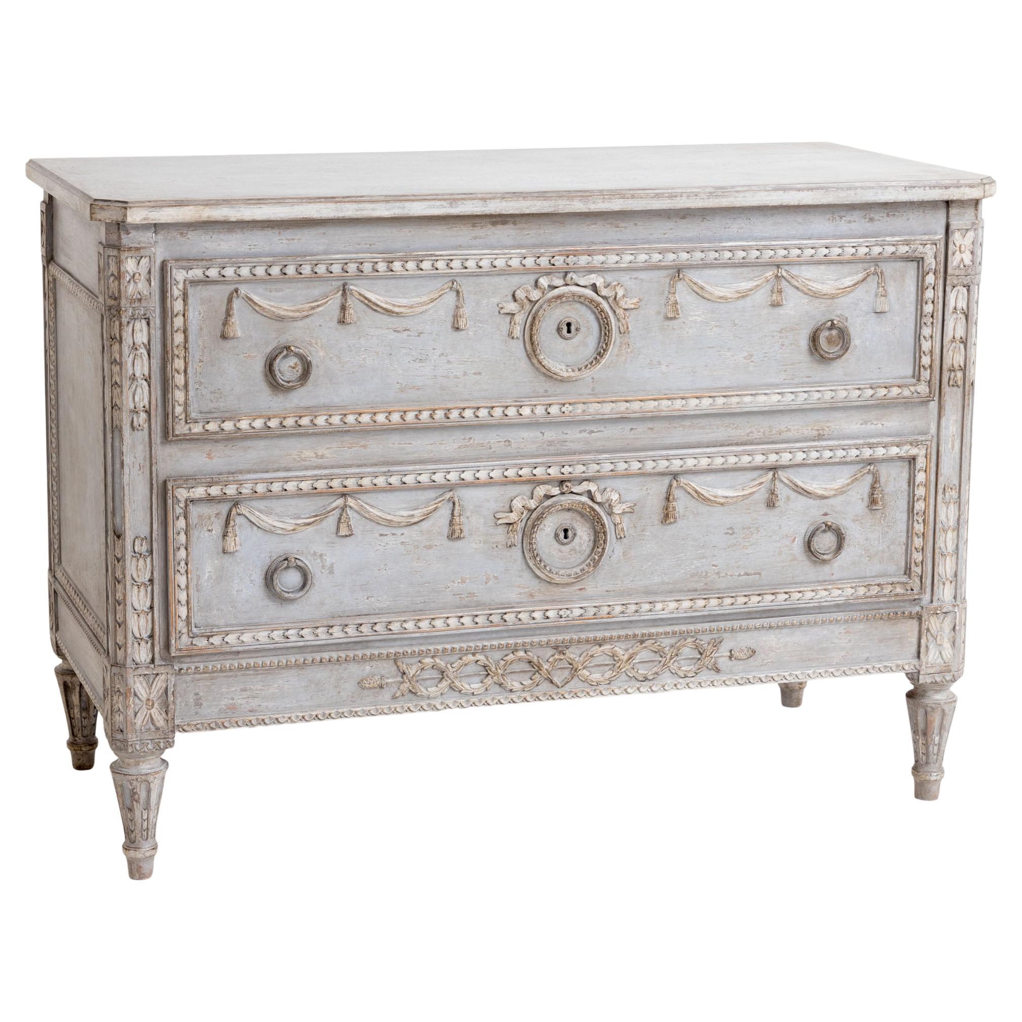 Pair of Decorative Chest's of Drawers Gustavian Style at 1stDibs