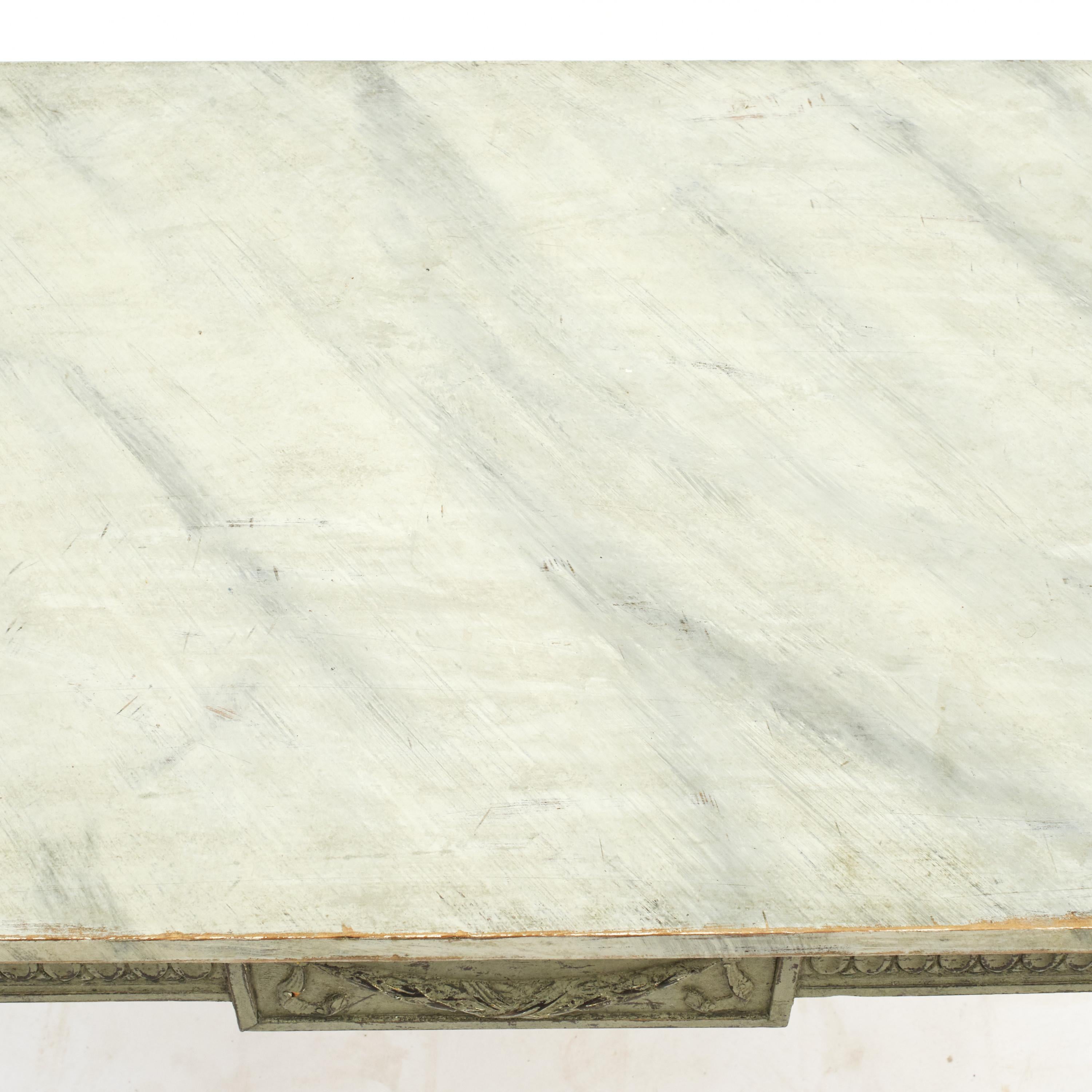 Gustavian Style Freestanding Side Table at 1stDibs