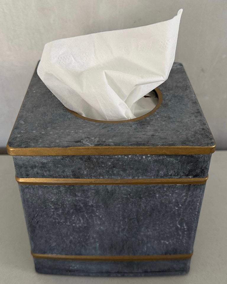 Gustavian Style Tissue Box Holder For Sale at 1stDibs