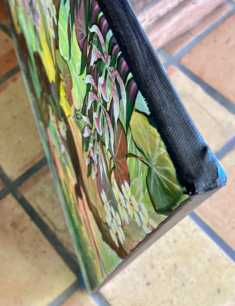 Gustavo Novoa - Original Painting "Promises" Tropical Jungle Painting ...
