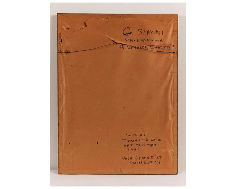 Gustavo Simoni (Italian, 1845-1926) A Watercolor of An “Orientalist ...