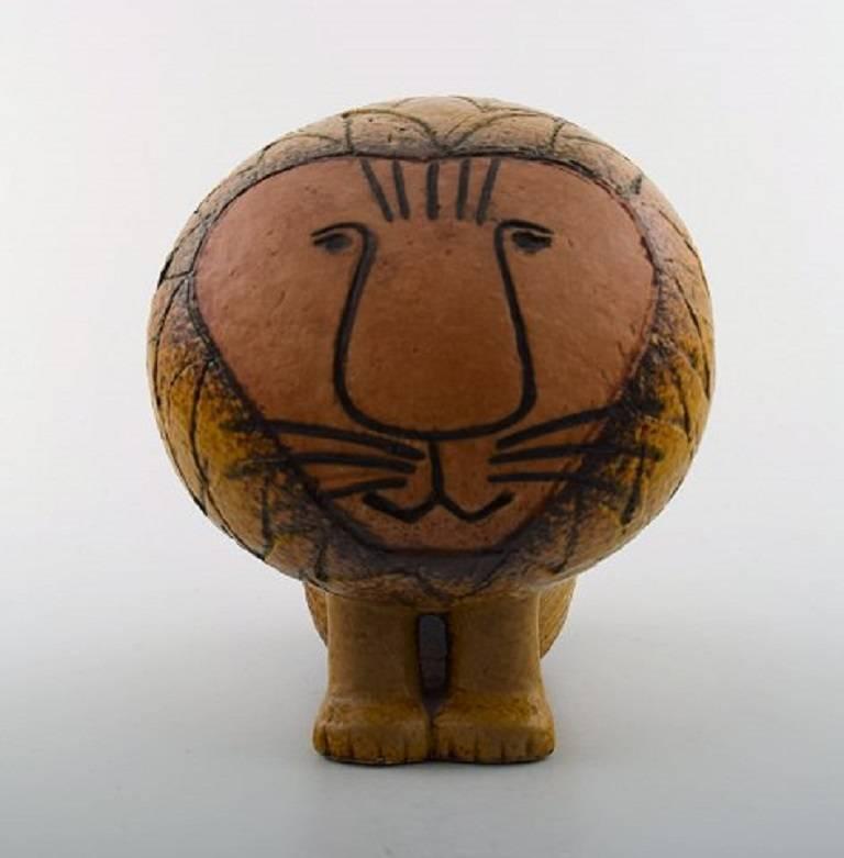 Gustavsberg Lisa Larson Pottery, Three Lions at 1stDibs