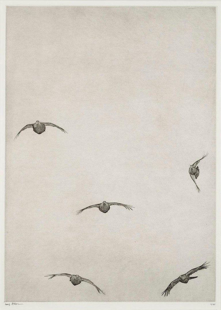 Guy Allen - Covey of Grouse I by Guy Allen. Print from acid etching ...