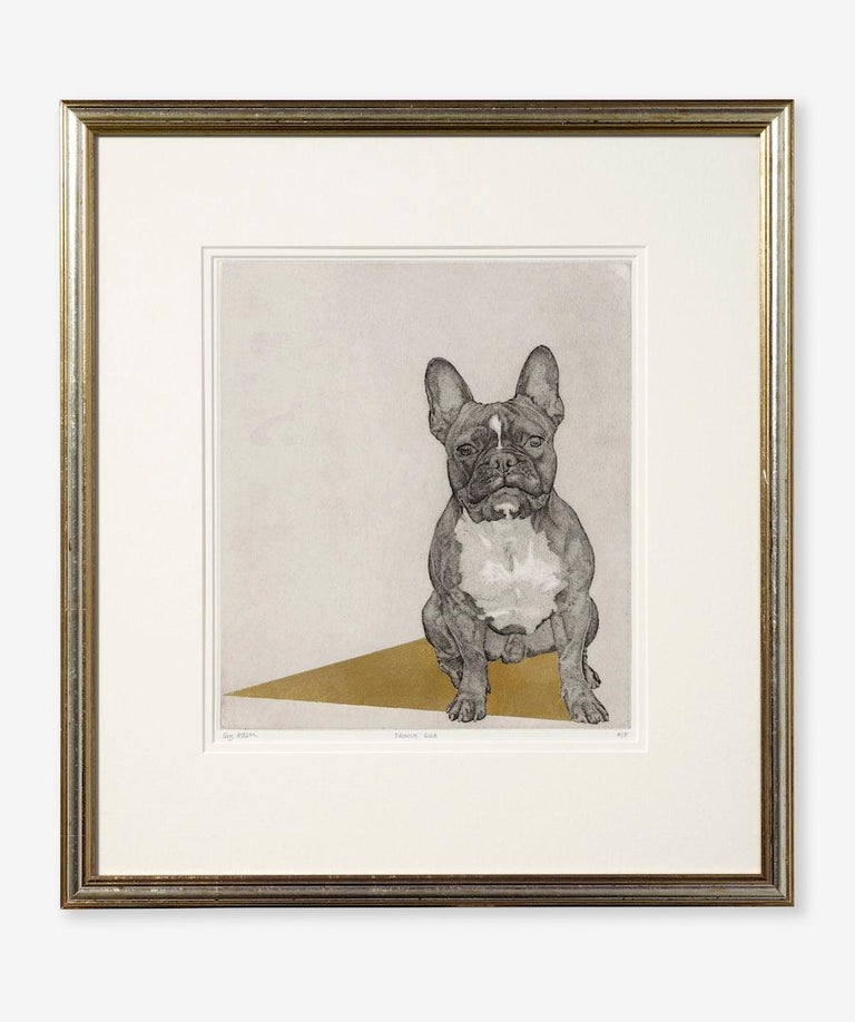 Guy Allen - Guy Allen, French Gold, Original Dog Etching, Affordable ...