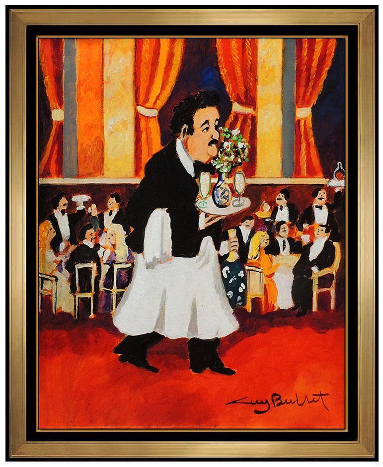 Guy Buffet - Guy Buffet Original Acrylic Painting On Canvas Signed ...