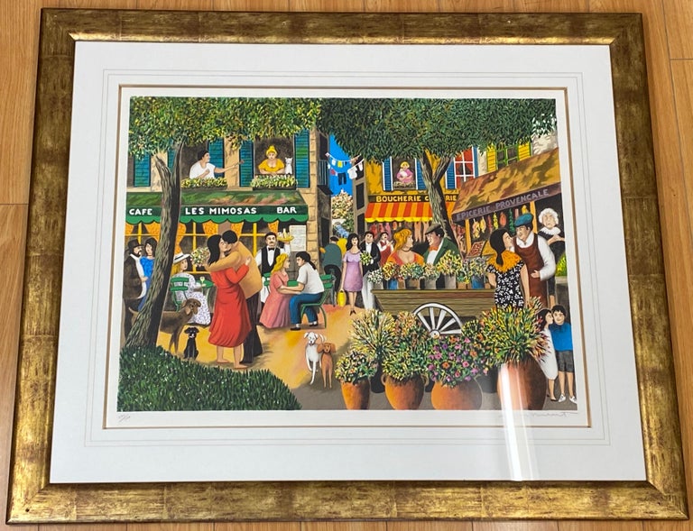 Guy Buffet - Guy Buffet "Springtime in Provence" Limited Edition Framed ...