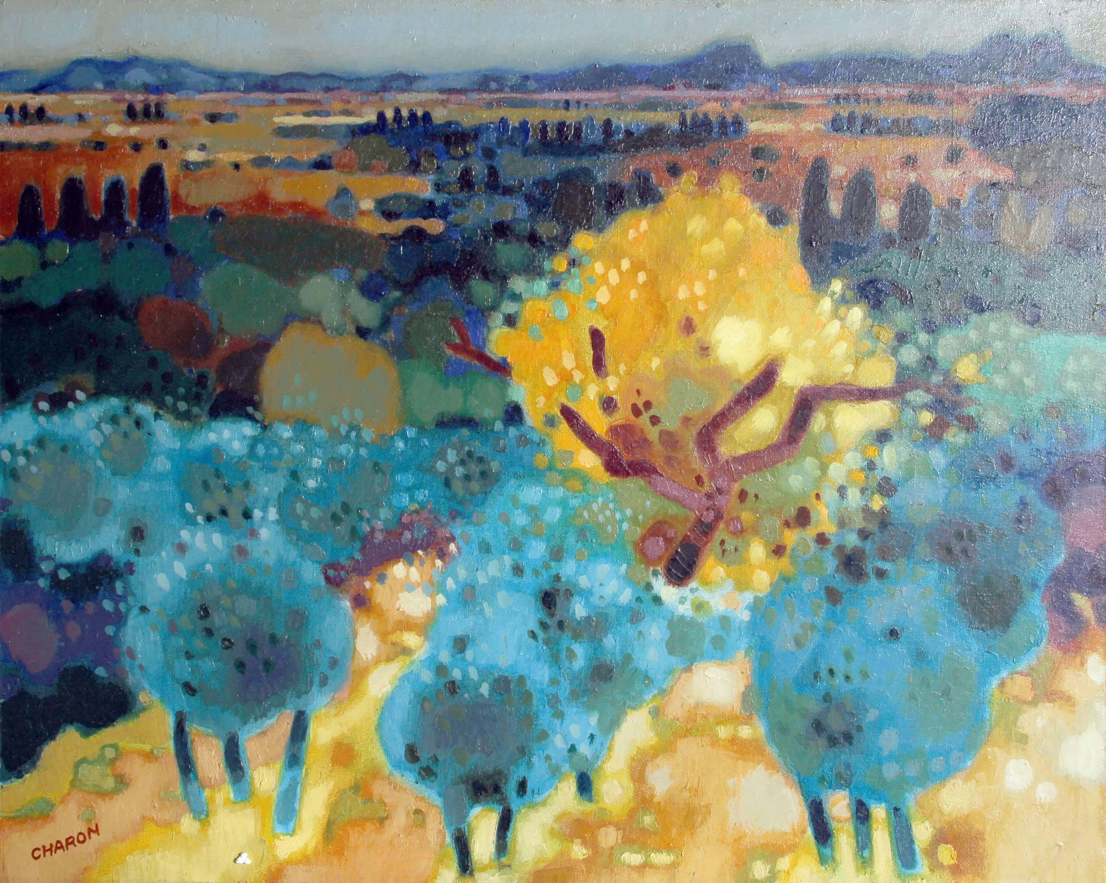 Guy Charon Landscape With Trees Oil Painting By Guy Charon At 1stDibs Guy Charon Landscape With Trees Oil Painting By Guy Charon At 1stDibs