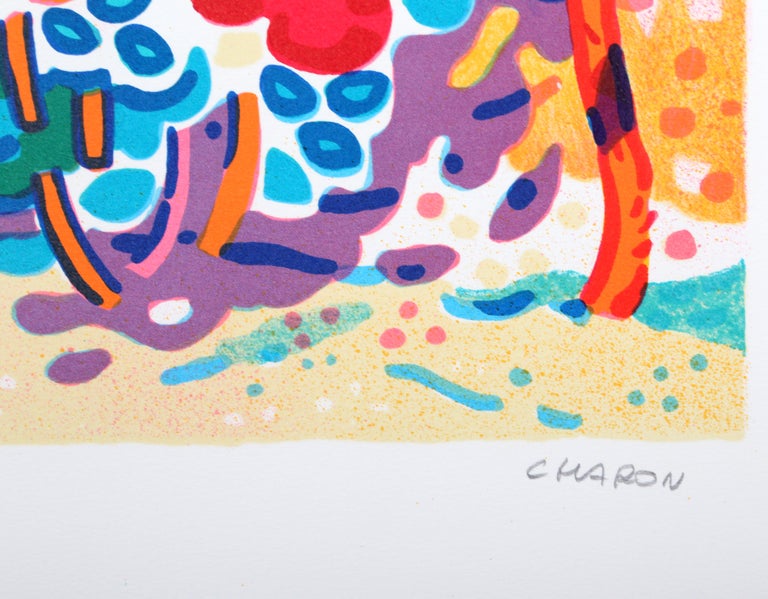 Guy Charon - L'Arbre, Lithograph by Guy Charon at 1stDibs