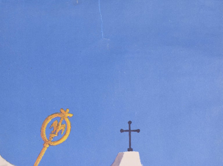 Guy Georget - Espagne Spanish pilgrims original vintage poster by Guy ...