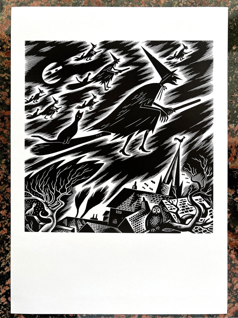 Gwenda Morgan - Midnight Madness - Witches on Night Flight For Sale at ...