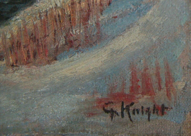 Gwendolyn Knight, Post Impressionist Landscape Painting, U.S.A, Circa ...