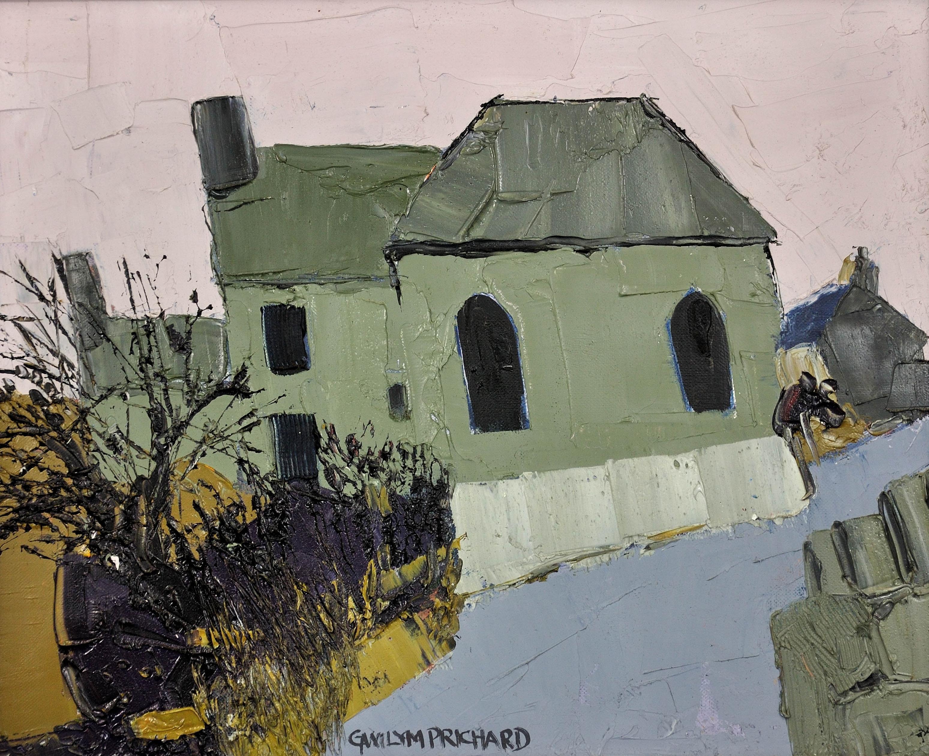 Gwilym Prichard - Chapel Pen Y Sarn. Welsh Landscape Community. Impasto ...