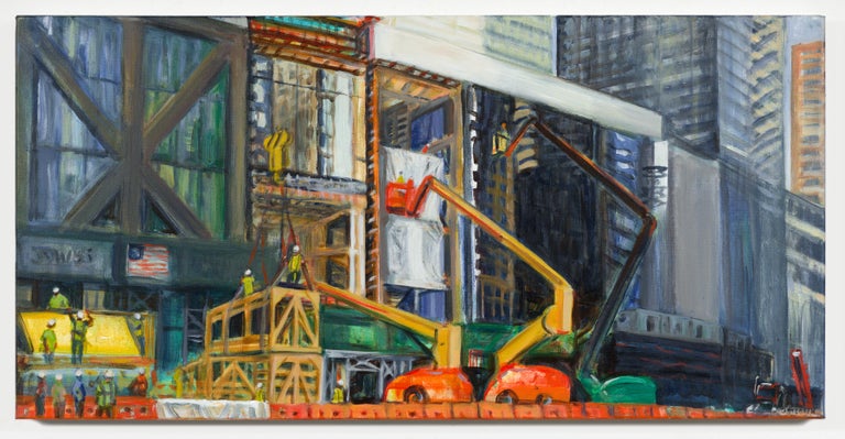 Gwyneth Leech - 53W53 and MoMA Extension, June Afternoon, Impressionist ...