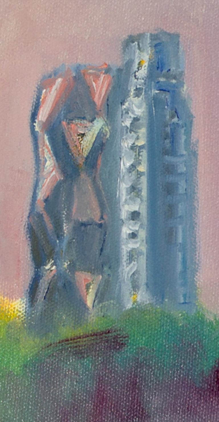 Gwyneth Leech - Billionaire's Row from Sheep Meadow, August ...