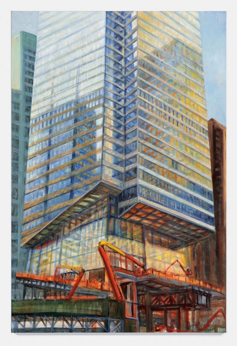 Gwyneth Leech - One Vanderbilt Façade Progress, July, impressionist ...