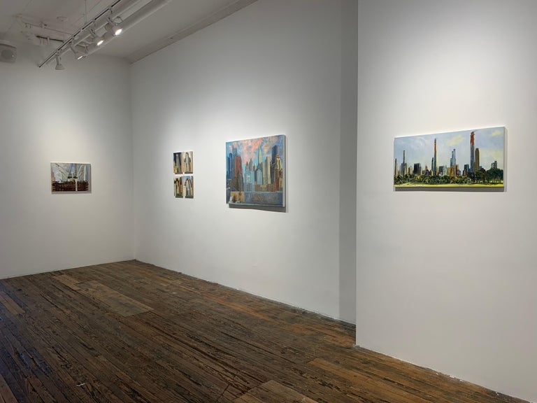 Gwyneth Leech - Spiral Rising, View to the South, Impressionist ...