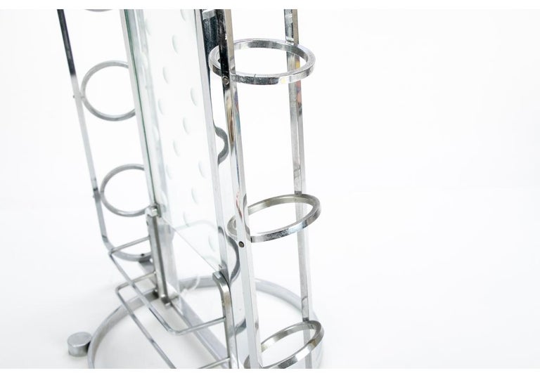 Gyroscopic Art Deco Era Cocktail Serving Caddy For Sale at 1stDibs