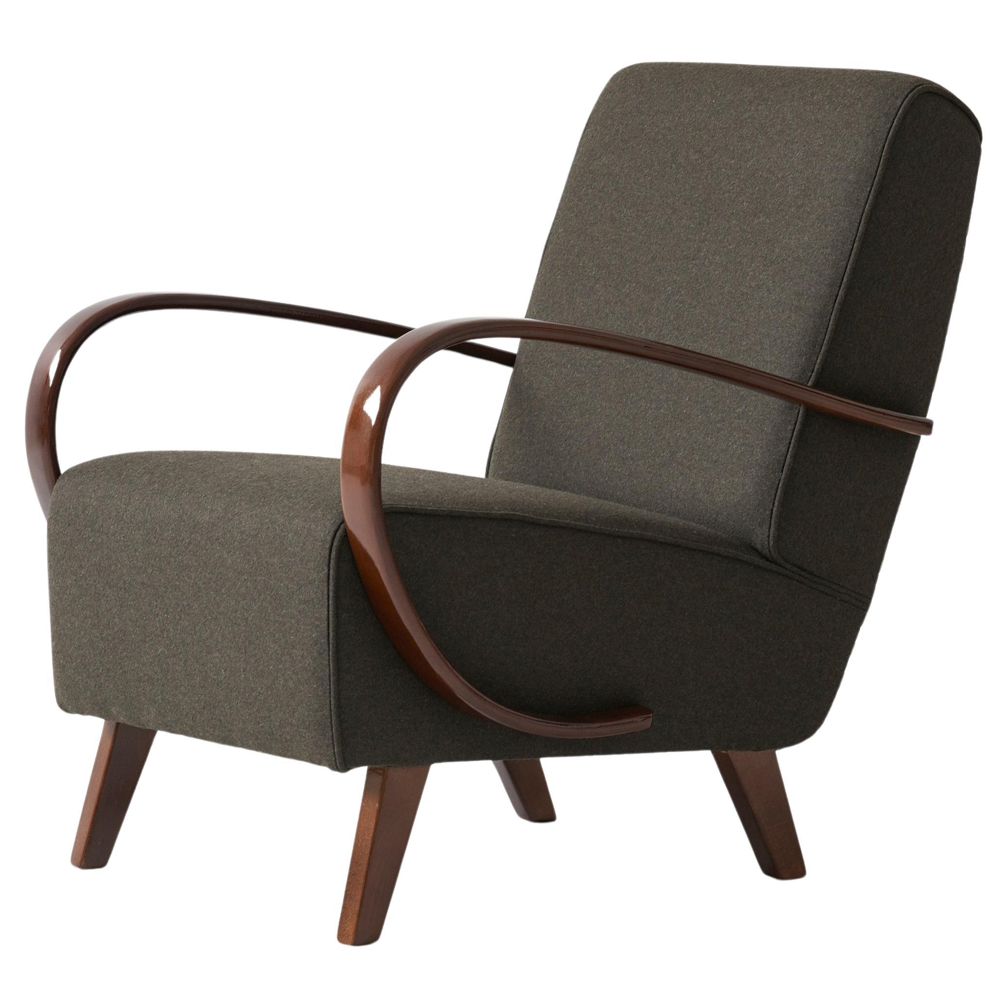 H-410 Armchair by Jindřich Halabala, 1930s For Sale at 1stDibs