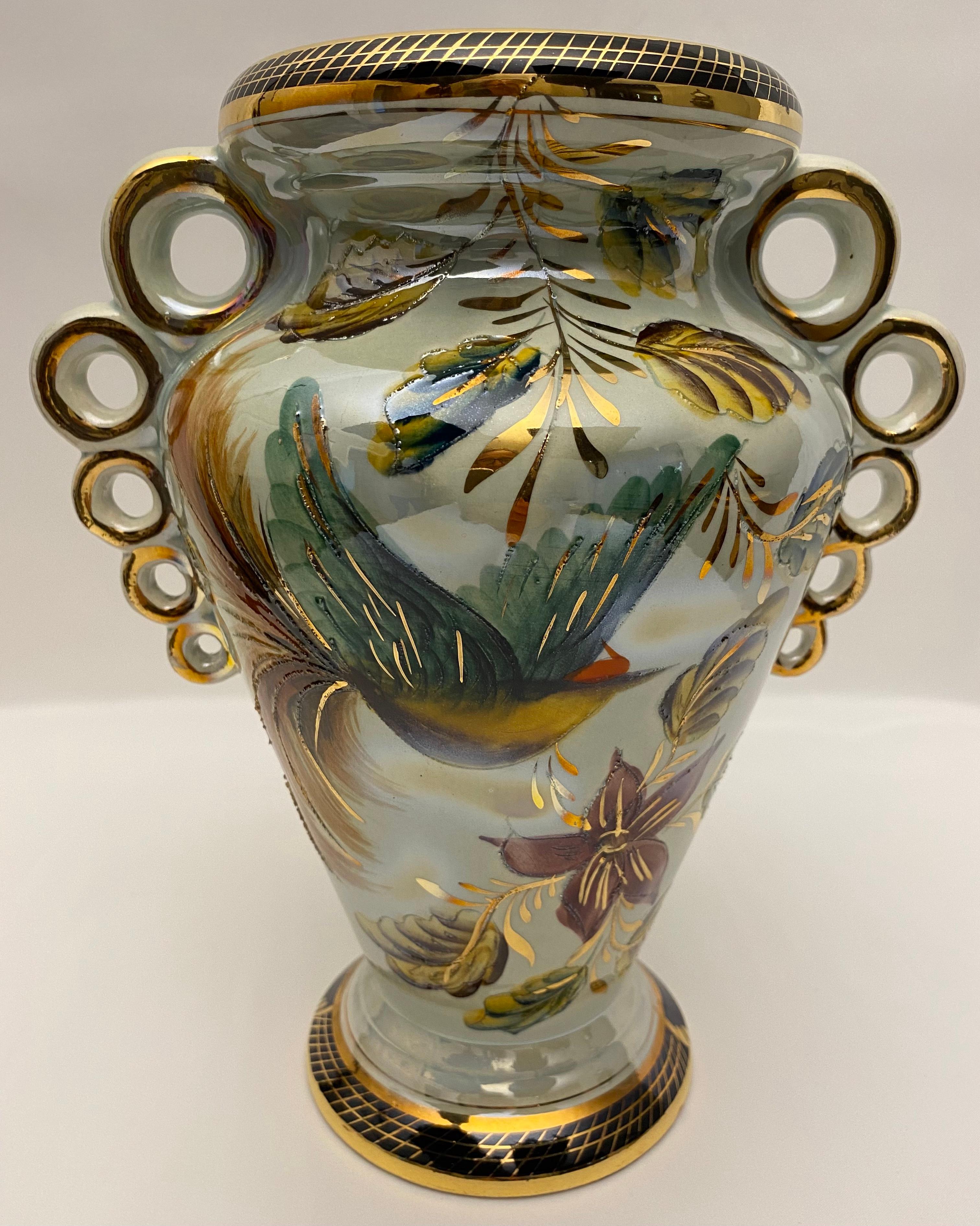 Magnifique panneau/plaque en porcelaine vintage H. Bequet Quaregnon ...