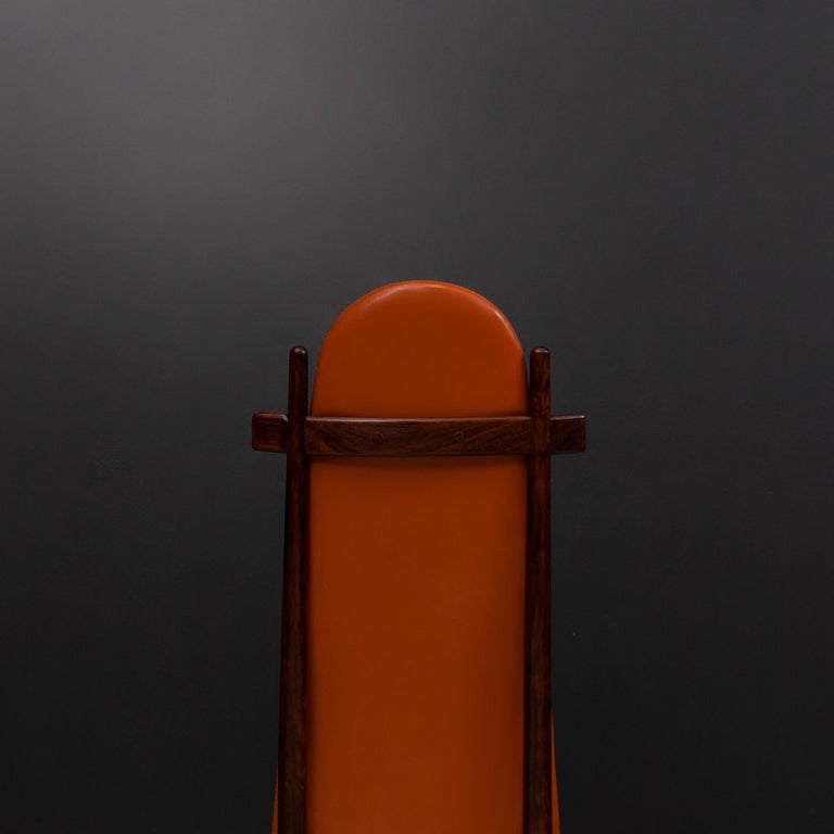 H Frame High Back Chair For Sale at 1stDibs