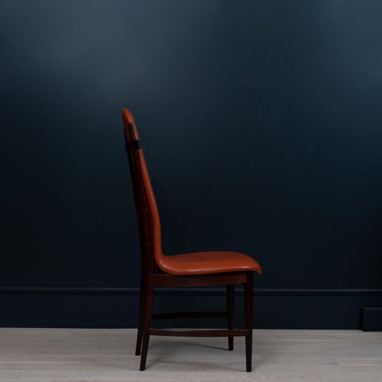 H Frame High Back Chair For Sale at 1stDibs