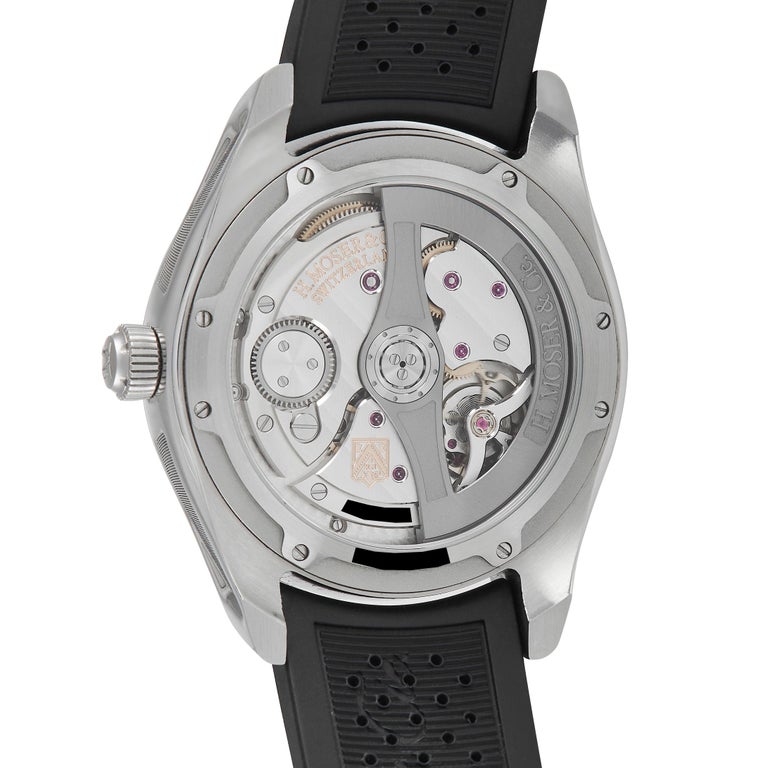 H. Moser and Cie Pioneer Centre Seconds Swiss Mad Red Watch 3200-1207 ...