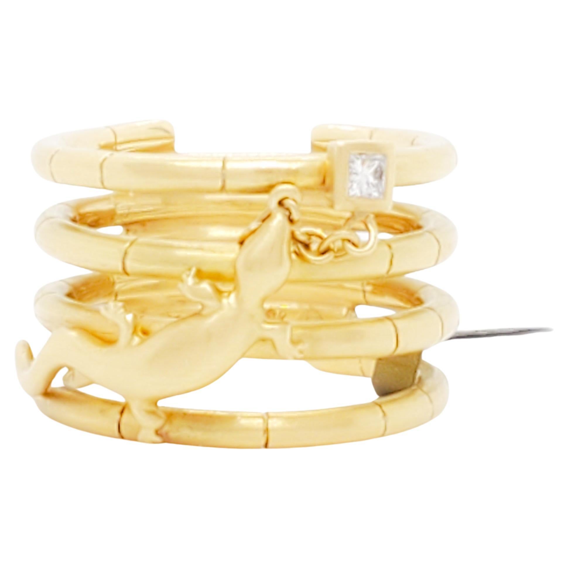 H.Stern Diamond Gold Zephyr Ring at 1stDibs | stern rings, stern ring