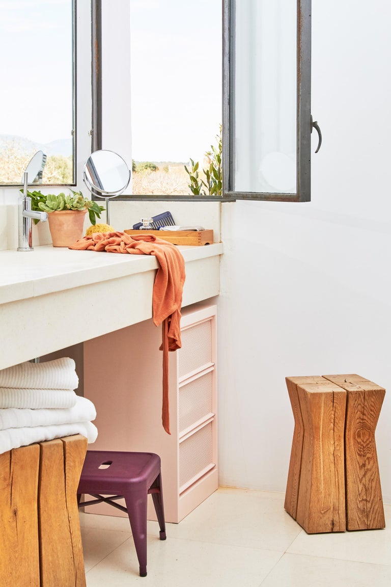 H Stool 30 in Tendance Blueberry by Chantal Andriot and Tolix For Sale ...