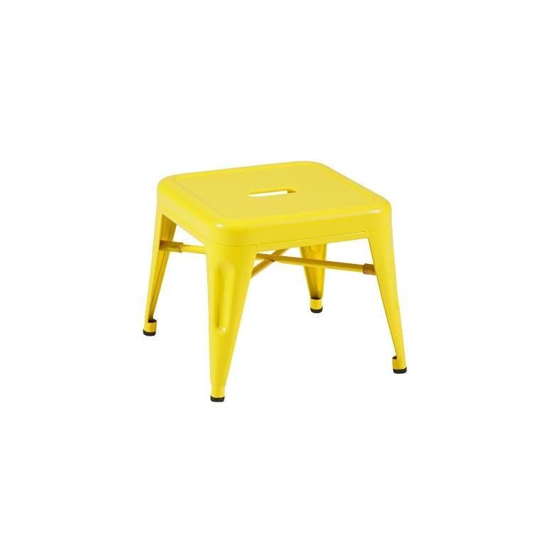 H Stool 30 in Yellow Lemon by Chantal Andriot and Tolix, US For Sale at ...