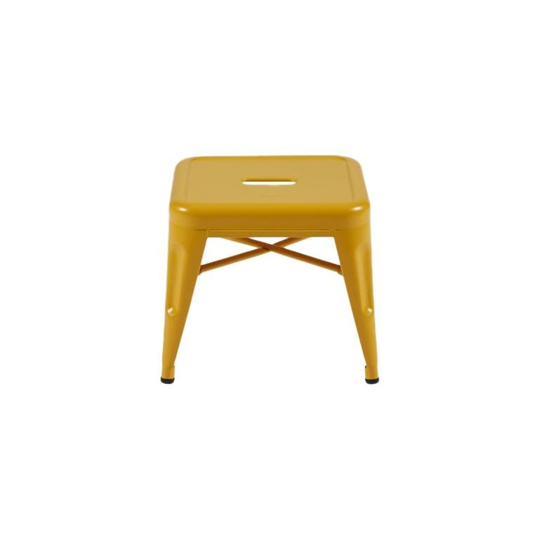 H Stool 30 in Yellow Mustard by Chantal Andriot and Tolix, US at 1stDibs