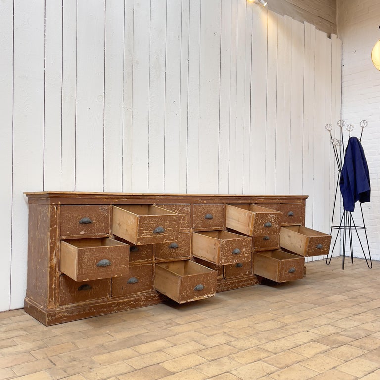 Haberdashery Cabinet with Drawers, 1930 For Sale at 1stDibs