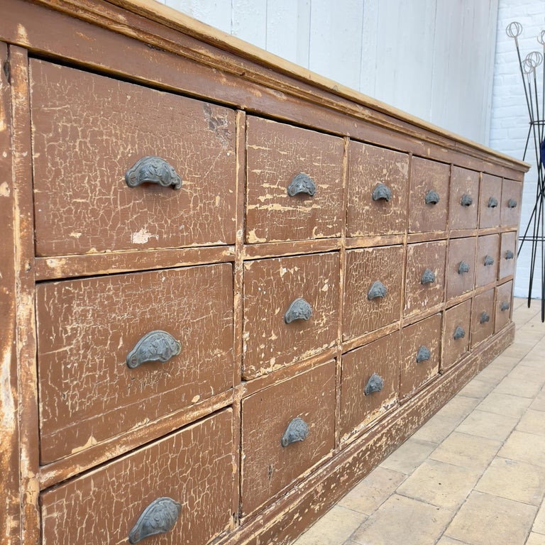 Haberdashery Cabinet with Drawers, 1930 For Sale at 1stDibs