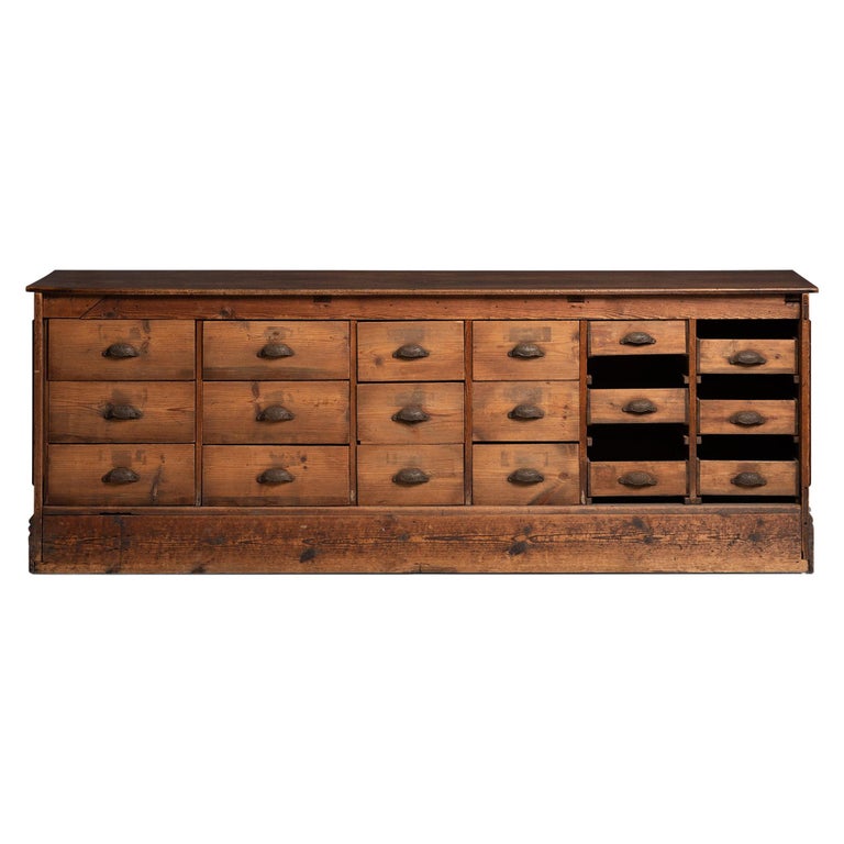 Haberdashery Shop Counter at 1stDibs | haberdashery chest of drawers