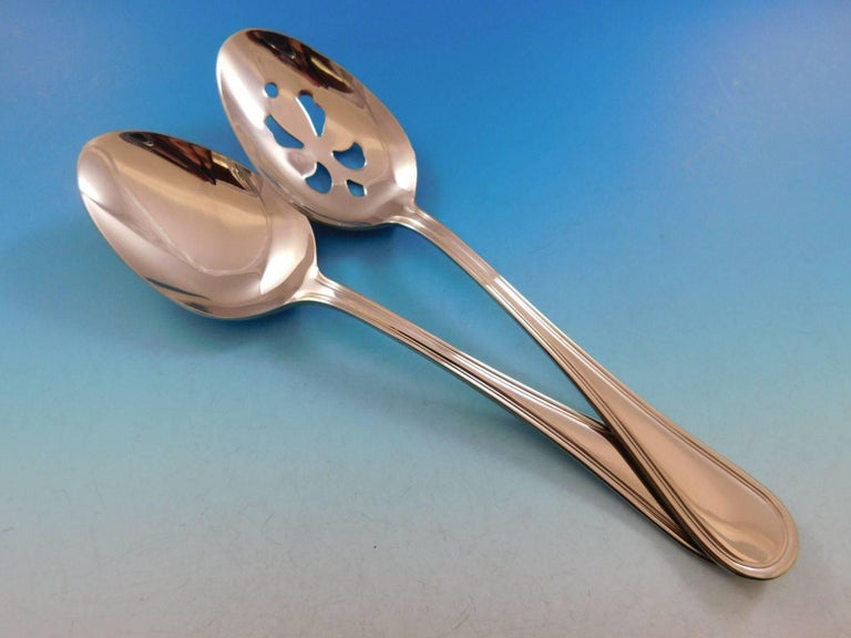 Hadley by Wallace Stainless Steel Flatware Set for 12 Service 66 Pieces ...