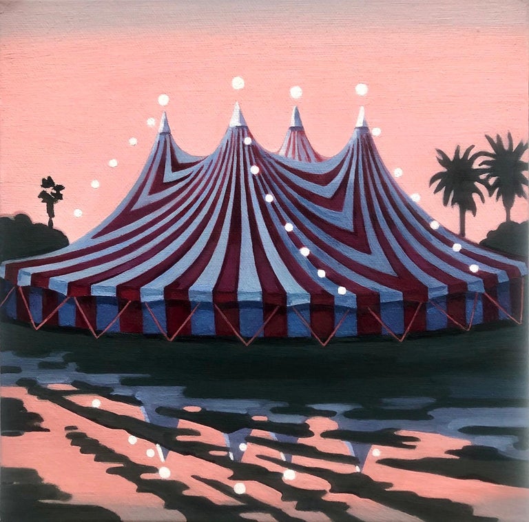Vintage Circus Tent Interior