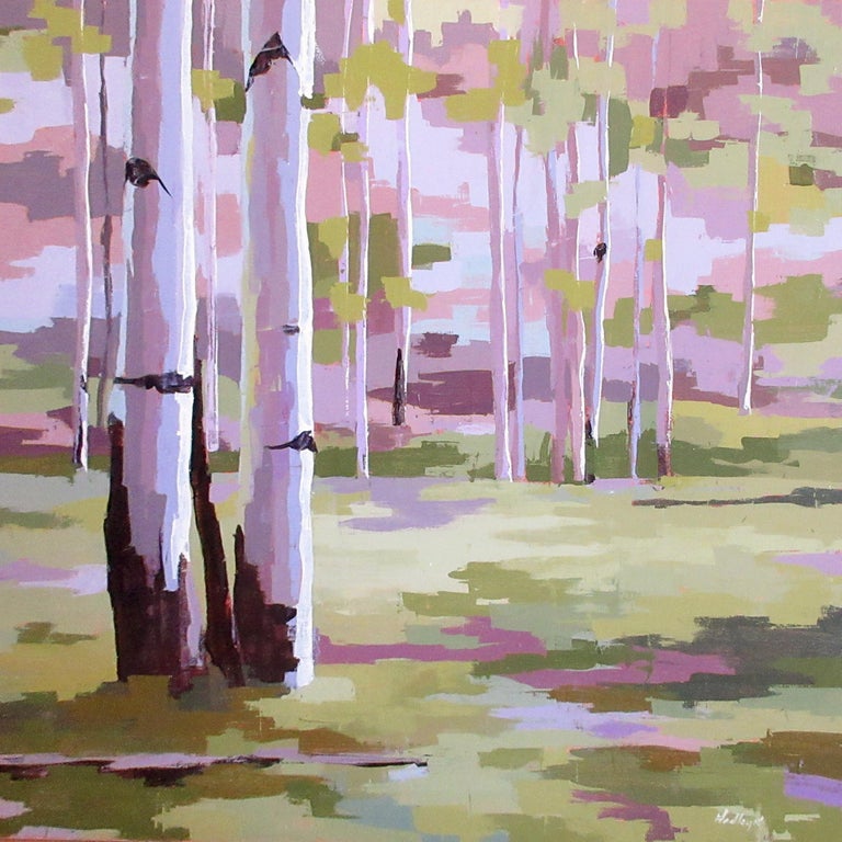 Hadley Rampton - "Welcoming Green" Oil Painting For Sale at 1stDibs