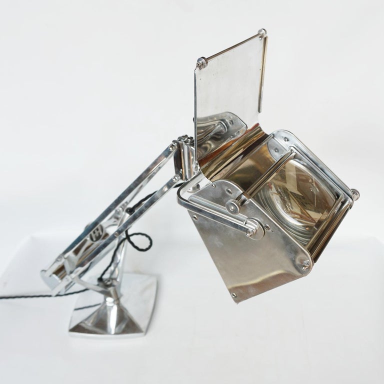Hadrill and Horstmann Pluslite Table Lamp with Magnifying Glass, Circa ...