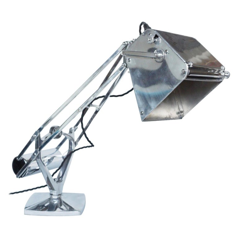 Hadrill and Horstmann Pluslite Table Lamp with Magnifying Glass, Circa ...