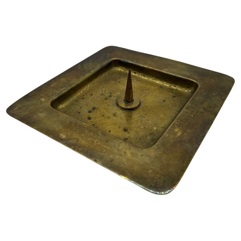Hagenau Brass Candlestick For Sale at 1stDibs