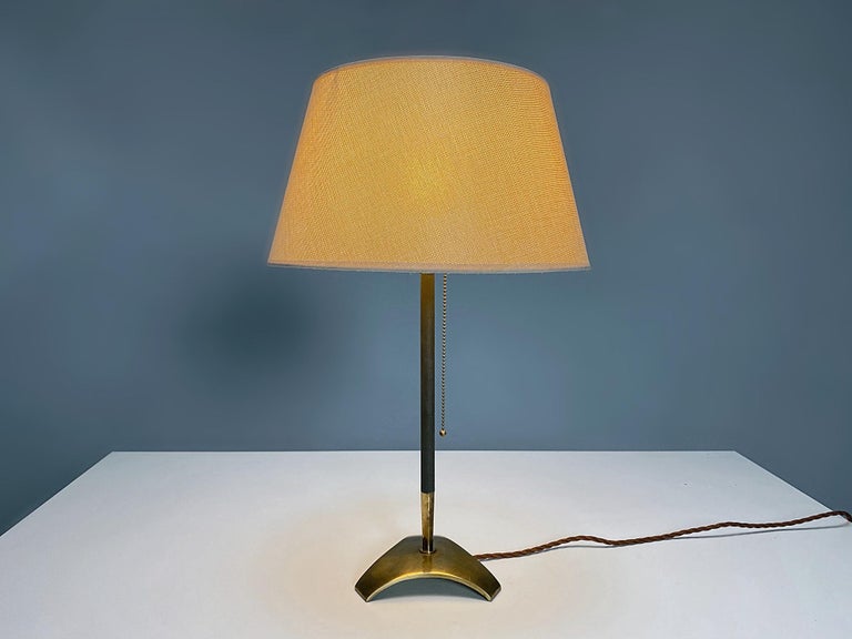 Hagenauer Mid-Century Modern Brass Tripod Table Lamp, 1960s, Austria ...