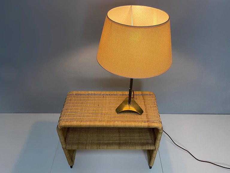 Hagenauer Mid-Century Modern Brass Tripod Table Lamp, 1960s, Austria ...